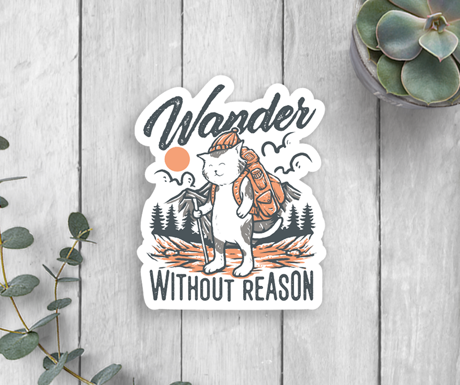 Wander Vinyl Sticker – A Styled Collective